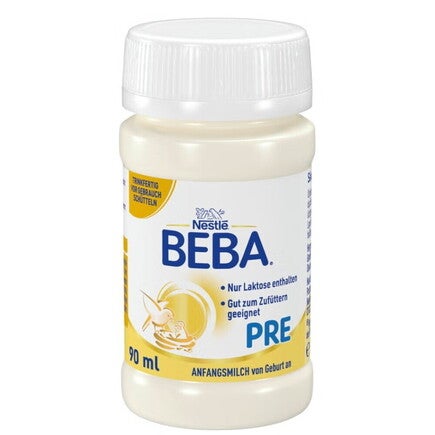BEBA PRE Trinkfertig 90ml | Anfangsnahrung von Geburt an