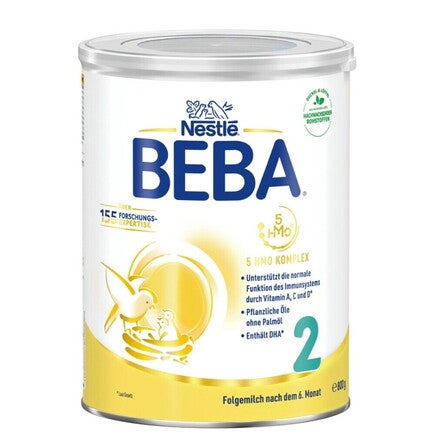 BEBA 2 Folgemilch mit 5-HMO | Babynahrung ab 6 Monaten